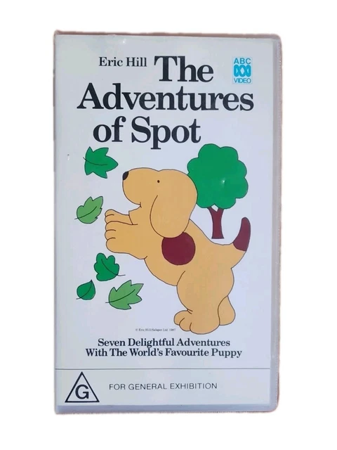 ABC KIDS THE Adventures of Spot VHS - Works👌🙂 - Eric Hill - 1991 $14.00 ...