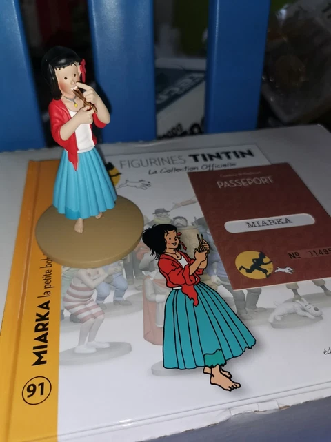 FIGURINE TINTIN COLLECTION officielle Num 91 Miarka EUR 1,00 - PicClick FR
