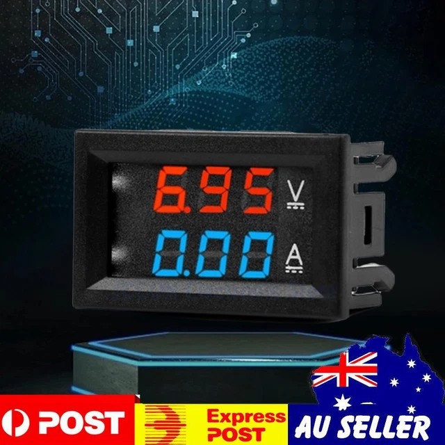 DC0-100V VOLT GUAGE Amp Meter 0.56inch Current Meter Tester Panel (100A ...