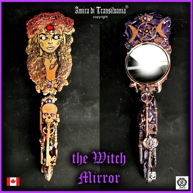 MIRROR FRAME WITCHCRAFT kit starter magic ritual altar witch wicca ...