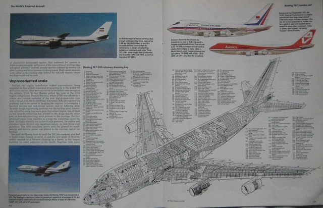 ENCYCLOPAEDIA OF AIRCRAFT magazine Issue 21 Boeing 747 Jumbo Jet ...