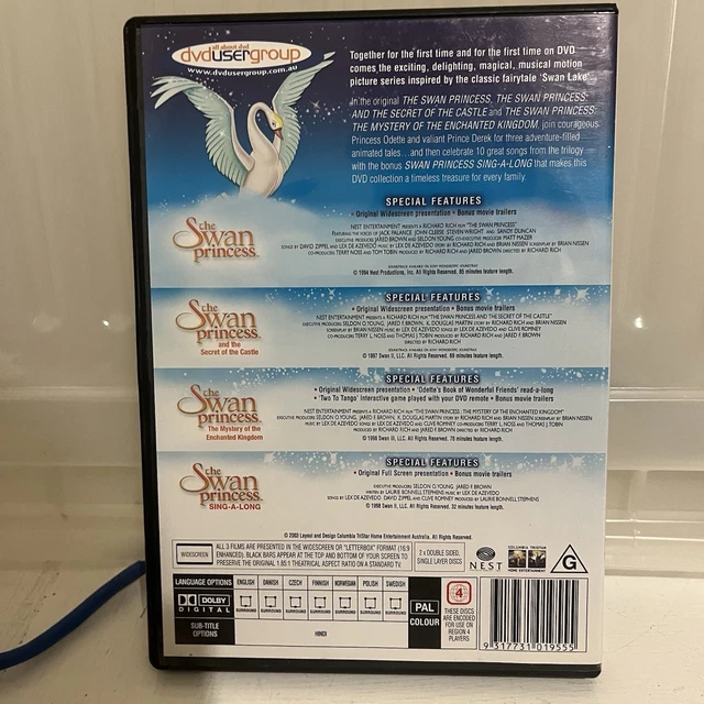SWAN PRINCESS, THE (Ultimate Collector's Edition, DVD, 1994) $14.99 ...