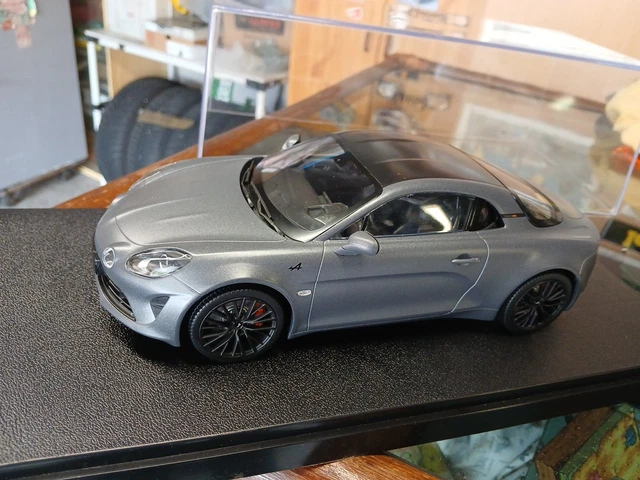 RENAULT ALPINE A 110 GRIS MAT 1/18 Norev Dans Box Vitrine EUR 72,00 ...
