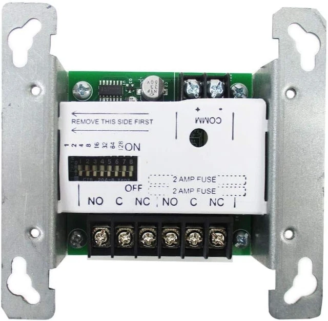 SIMPLEX 4090-9008 FIRE Alarm Dual Relay Individual Addressable Module £ ...