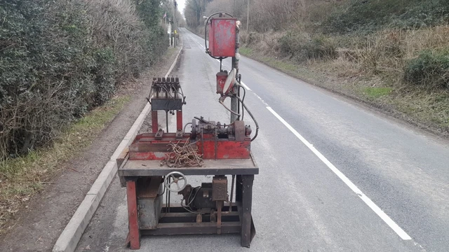 STATIONARY ENGINE,BARN FIND,VINTAGE Tractor,Injector Tester,Bosch ...