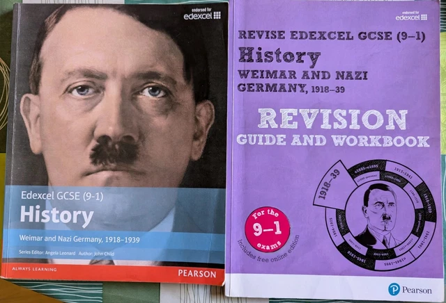 EDEXCEL GCSE HISTORY Weimar And Nazi Germany Textbook And Revision ...