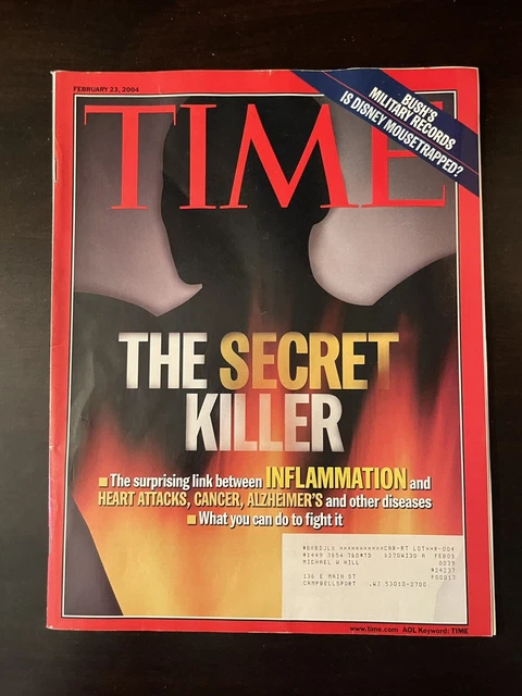 TIME MAGAZINE FEBRUARY 23 2004 The Secret Killer Great Condition £1.56 ...
