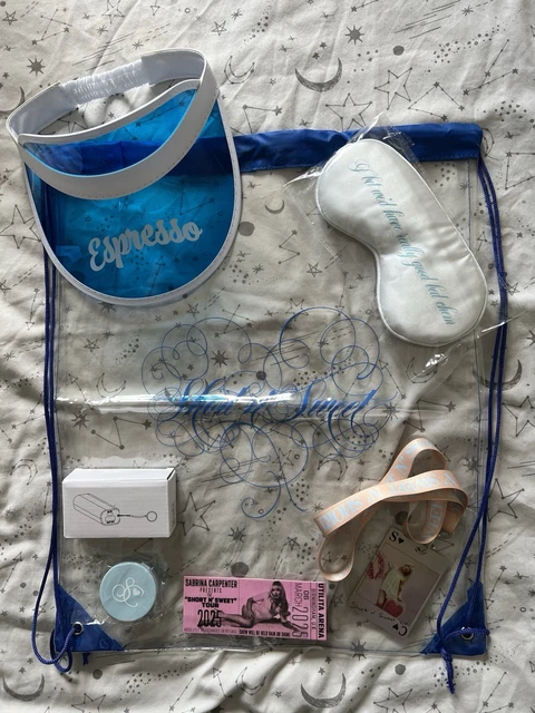 SABRINA CARPENTER SHORT N Sweet Tour VIP Package £109.92 - PicClick UK