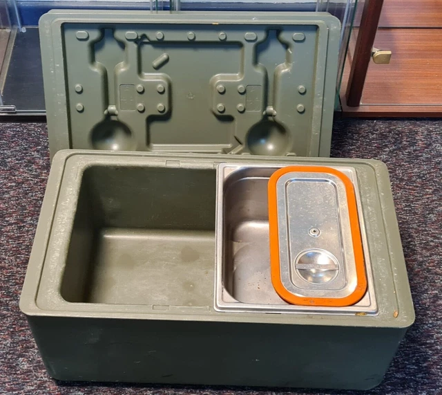 BRITISH ARMY MILITARY Field Rieber Bain Marie Themoport Heat Bath, Food ...