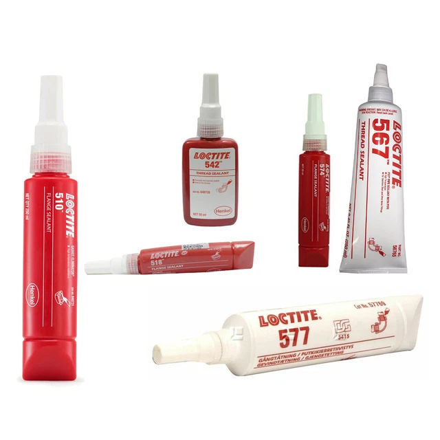 LOCTITE 542,518,510,567,577,574 GEWINDEDICHTUNG, Rohrgewindedichtung ...