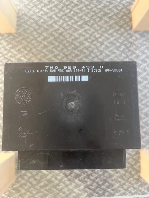VW TRANSPORTER T5 Comfort Convenience Control Module 7H0959433B Tested ...
