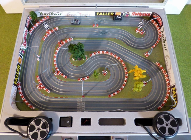FALLER 141000 KO GoKart Bahn im Koffer Kein AMS H0 in gutem Zustand ...