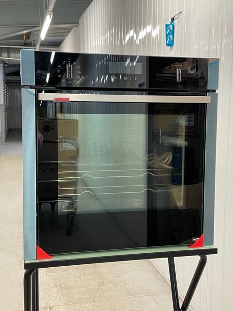 NEFF B6ACH7HH0B BUILT-IN Slide&Hide Single Pyrolytic Oven, Stainless ...