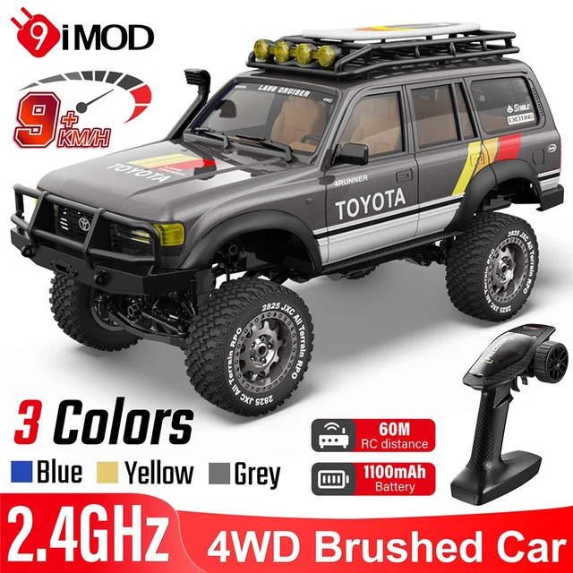 4WD RC CAR Crawler LC80 off-Road Truck 1/12 2.4G Brushed RTF Climbing ...