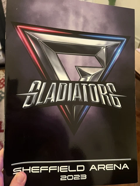 BBC GLADIATORS 2024 - Sheffield Arena souvenir programme £26.06 ...