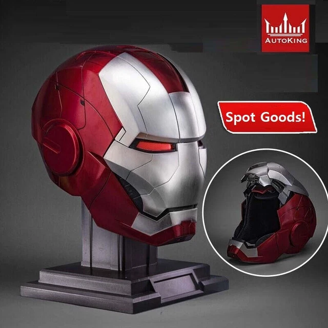 UNLEASH YOUR INNER Superhero: Voice-Controlled Iron Man Mask Mark mk 5 ...