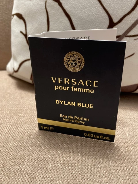 VERSACE DYLAN BLUE Eau de Parfum Natural Spray 1ml (0.03oz) for Women ...