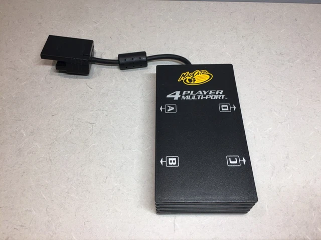 SONY PLAYSTATION 1 2 PS1 PS2 4 player multiport multitap MadCatz $9.99 ...