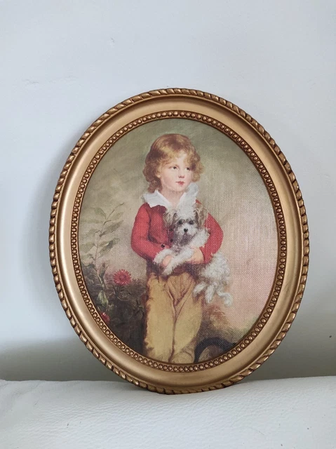 PETITE REPRODUCTION DU portrait de Master Simpson de Arthur Devis EUR ...