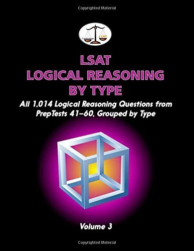 LSAT LOGICAL REASONING by Type, Volum..., Tatro, Morley $11.69 - PicClick