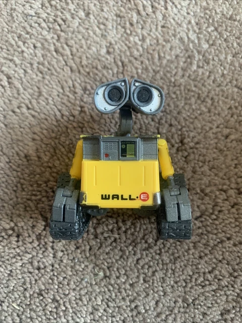 DISNEY/ PIXAR WALL-E mini figure Robot Poseable 2.5" Thinkway Toys ...