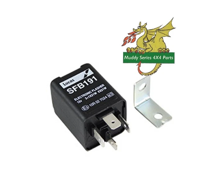 LUCAS LAND ROVER Defender RRC Indicator Flasher Relay Unit PRC8876 4 ...