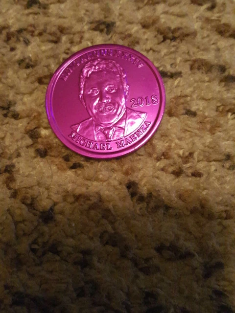 2018 ARGUS MICHAEL maenza king DOUBLOON NEW ORLEANS MARDI GRAS nola EUR ...