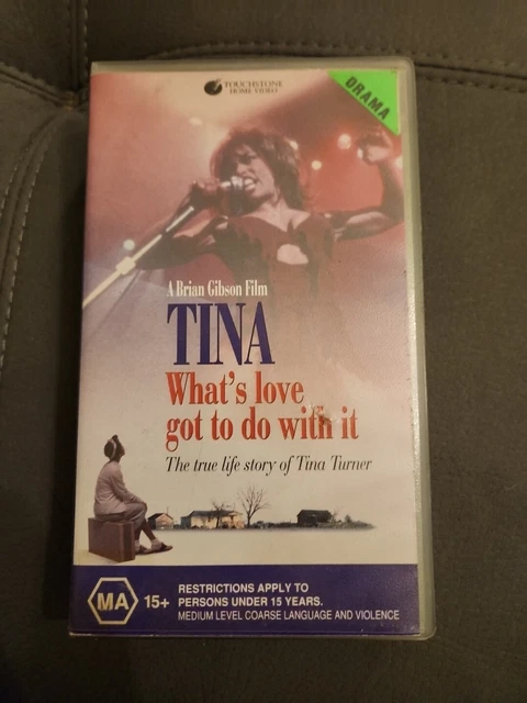 TINA: WHAT'S LOVE Got To Do With It (VHS, 1993) Starring Angela Bassett V47 EUR 14,46 - PicClick FR