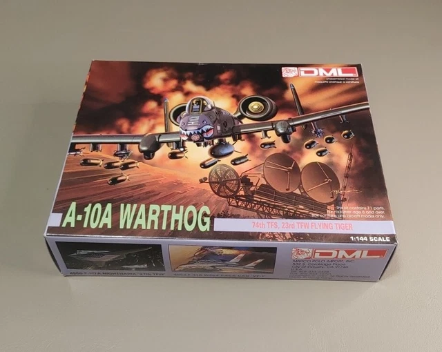 DML DRAGON KIT No. 4548 A-10A Warthog 74th TFS Flying Tiger - 1:144 ...