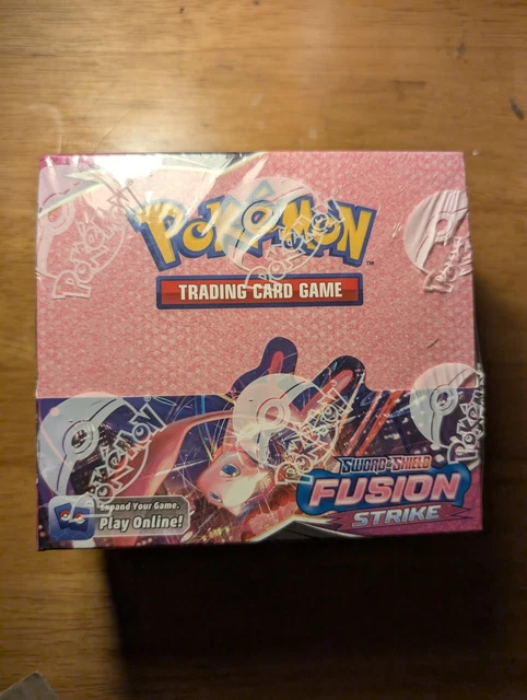POKEMON TCG FUSION Strike Booster Box 36 Packs Sword & Shield New ...