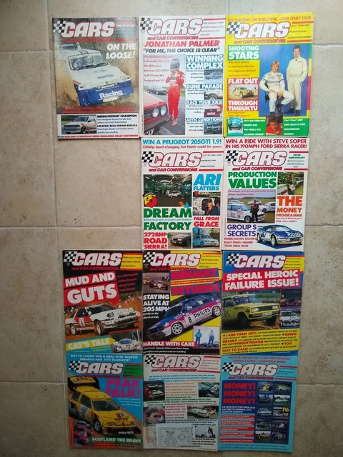 CARS AND CAR Conversions magazines, 1987 £1.75 - PicClick UK