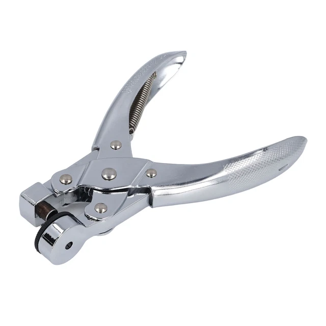PLASTIC BAG HOLE Puncher Zinc Alloy Film Hole Punch Easy Cleaning For ...