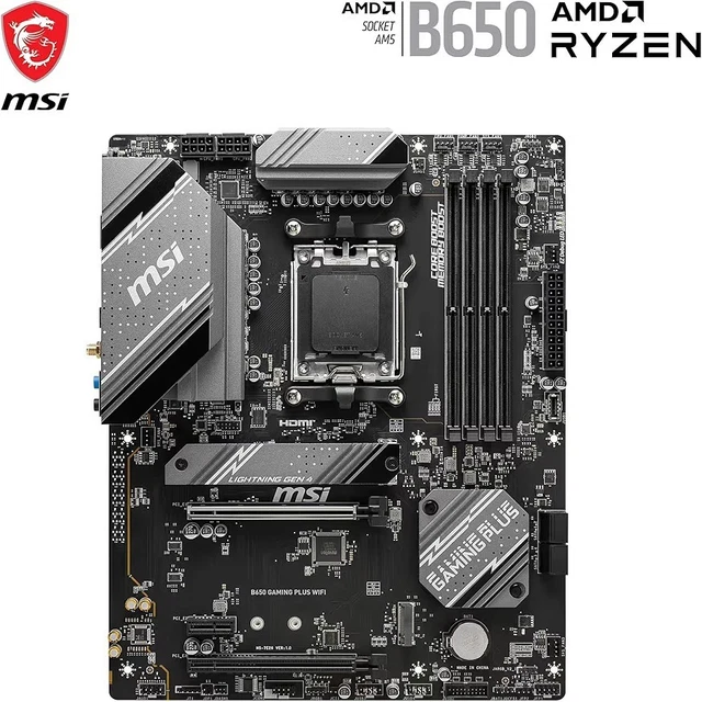 MSI B650 GAMING PLUS WIFI Motherboard, ATX £104.70 - PicClick UK