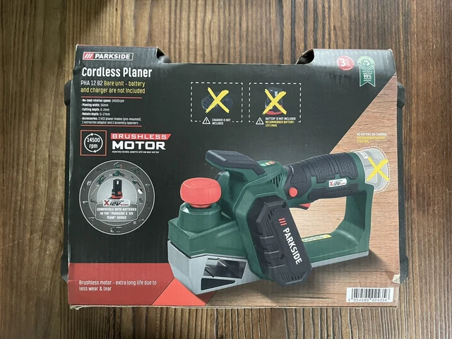 LIDL PARKSIDE 12V Cordless Planer PHA 12 B2 Bare Unit No Battery or ...