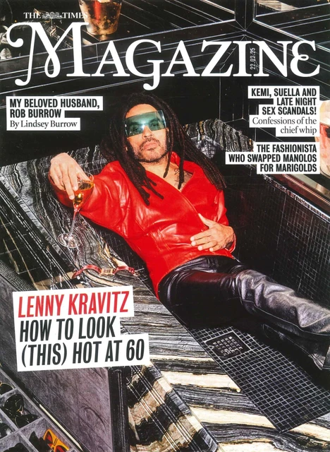 TIMES MAGAZINE : Lenny Kravitz, Anita Rani, Nicky Campbell, Giles Coren ...