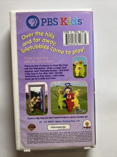 TELETUBBIES BIG HUG 1999 Vintage VHS PBS Kids Classic Vol 6 Tape $20.64 - PicClick CA