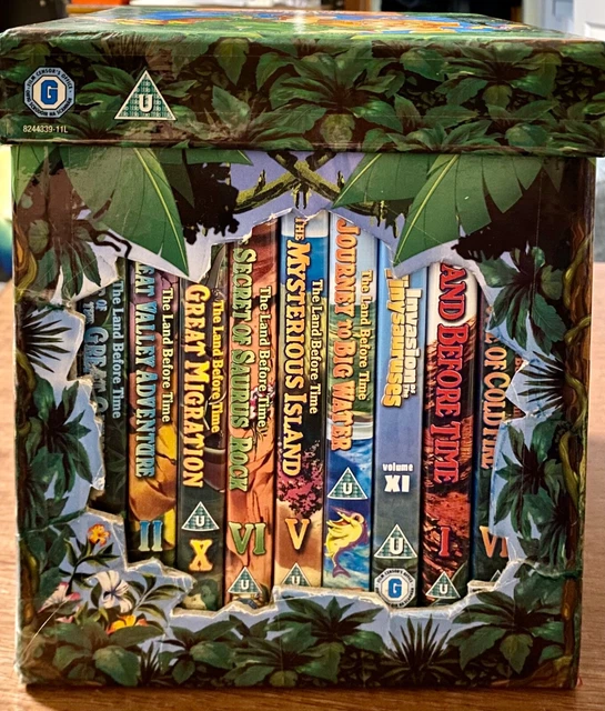 THE LAND BEFORE Time DVD Box Set 2006 region 2 & 4 Dinosaur £1.20 ...