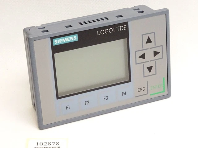 LOGO SIEMENS TEXT Display! TDE 6ED1055-4MH00-0BA1 6ED1 055-4MH00-0BA1 ...