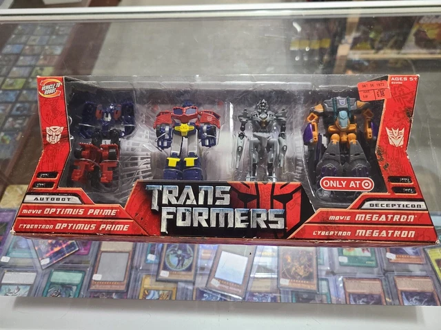 TRANSFORMERS MOVIE OPTIMUS Prime Megatron Target Exclusive Legends ...