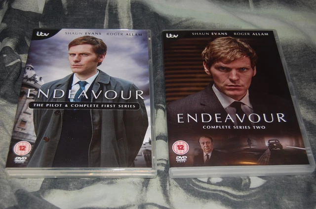 ITV ~ ENDEAVOUR - The Pilot and Series 1 & 2 ~ Complete DVD Box Sets £5 ...