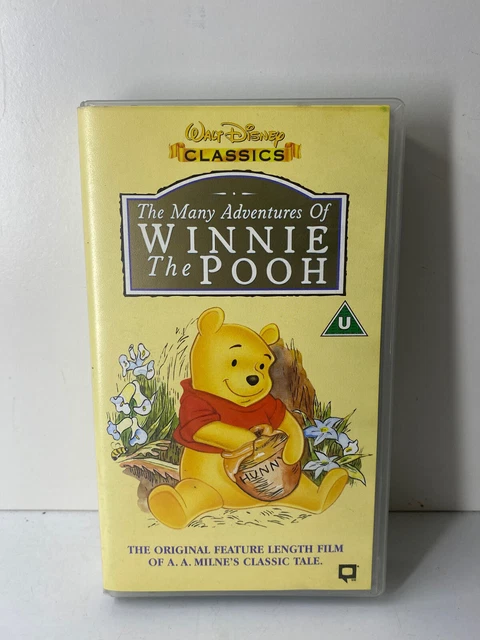 WALT DISNEY CLASSICS The Many Adventures of Winnie The Pooh on VHS EUR ...