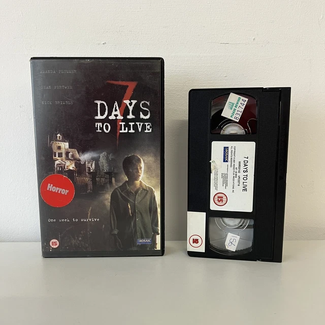7 DAYS TO Live - Amanda Plummer - Big Box - PAL VHS Video Tape £9.95 ...