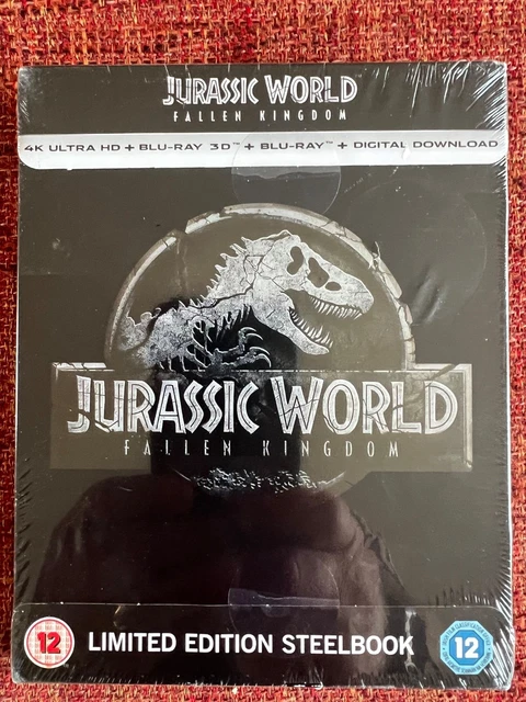 JURASSIC WORLD - Fallen Kingdom (Steelbook) [4K Uhd+Blu-Ray] New ...