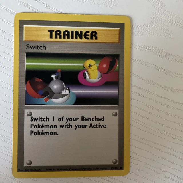 POKEMON - TRAINER Switch - 95/102 - Base Set COMMON Near Mint WOTC £0. ...