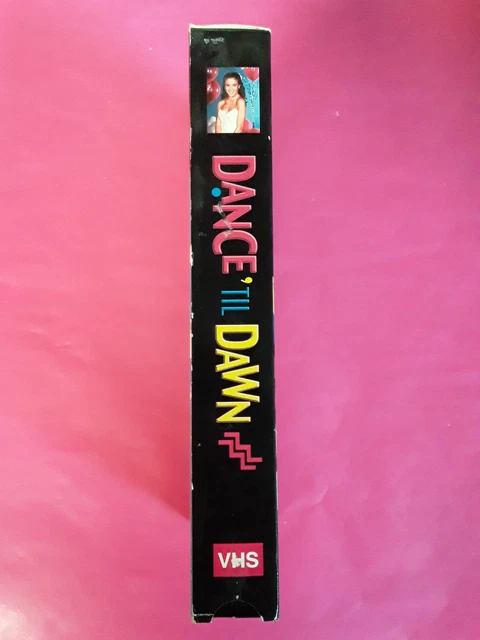 DANCE TIL DAWN VHS 1988 Christina Applegate Matthew Perry Alyssa Milano ...