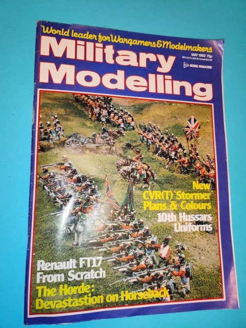 MILITARY MODELLING MAGAZINE,CVR(T)STORMER Plans/Colours,10Th Hussars ...