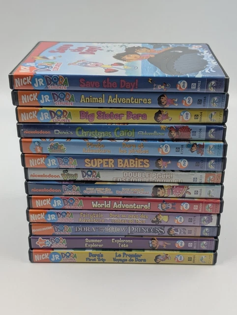13 LOT OF Dora The Explorer Nickelodeon Nick Jr Dvd Lot Pre-owned $29. ...