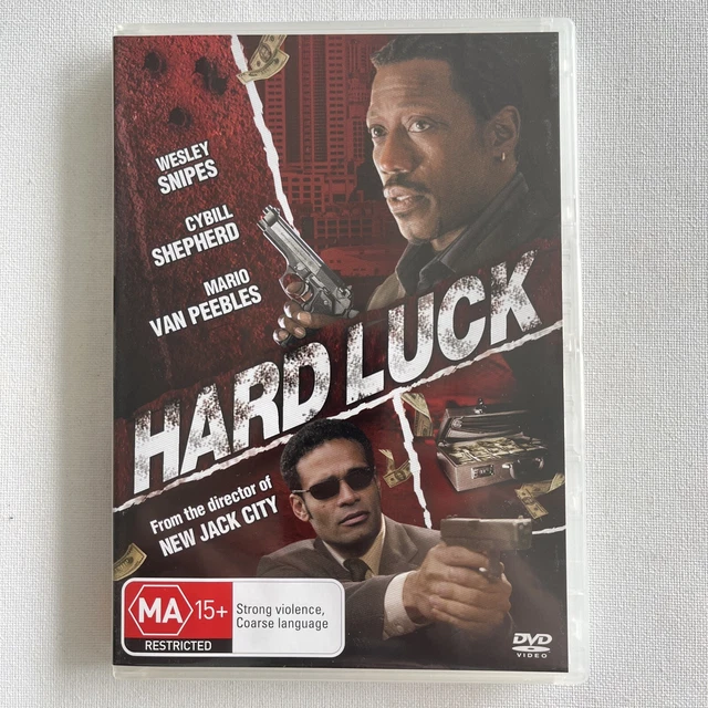 HARD LUCK (DVD, 2006) Wesley Snipes, Cybill Shepherd Region 4 $10.95 ...