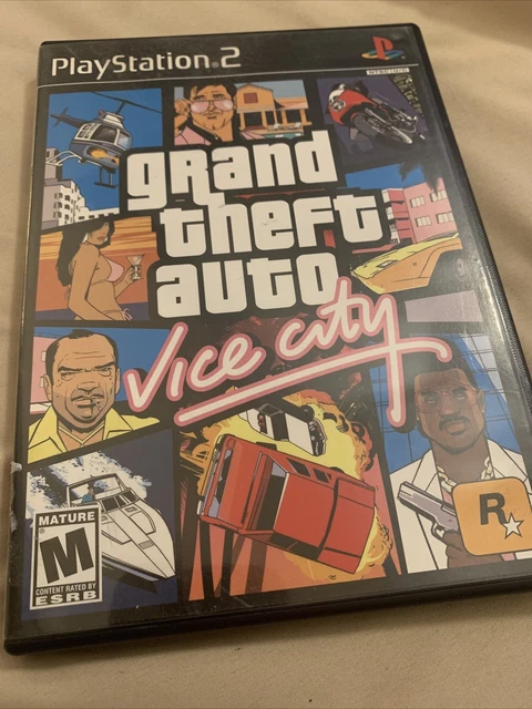 GRAND THEFT AUTO: Vice City (Sony PS 2, 2002) Complet avec carte et ...