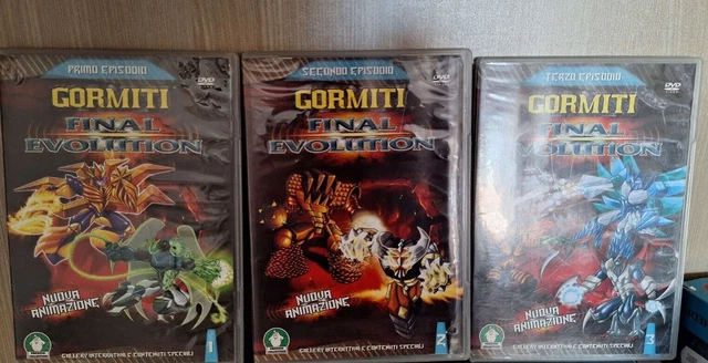 DVD GORMITI FINAL EVOLUTION EPISODI 1-2-3 EUR 10,00 - PicClick IT